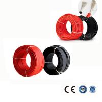 China Photovoltaic Single Core Solar Cable 4mm H1Z2Z2-K PV1-F For Solar Panel for sale