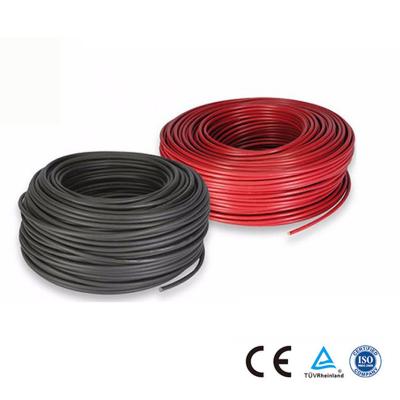 China 4mm² Solar PV Cable Single Core 1800V DC 40A TUV Certified UV Resistant for Permanent Installations for sale