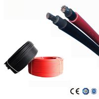 China Chemicals Resistant Single Core Solar Cable , XLPE Insulation Solar DC Cable 10mm2 for sale