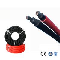 China Durable Solar DC Cable 2.5mm2 Excellent UV Resistance Low Smoke Without Halogen for sale