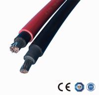 China TUV CE Certified 10mm² Single Core Solar Cable with Tinned Copper XLPE Double Insulation for DC 1800V Applications for sale