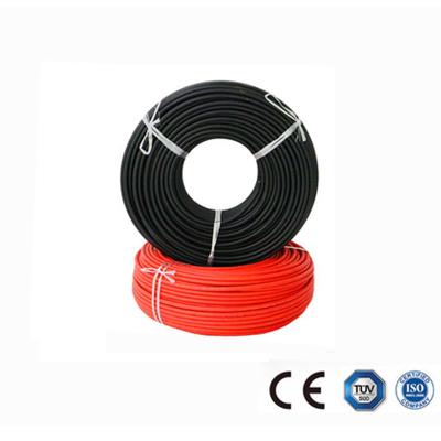 China Low Toxicity TUV Solar Cable 2.5mm High Current Carrying Capacity XLPE Dual Insulation for sale