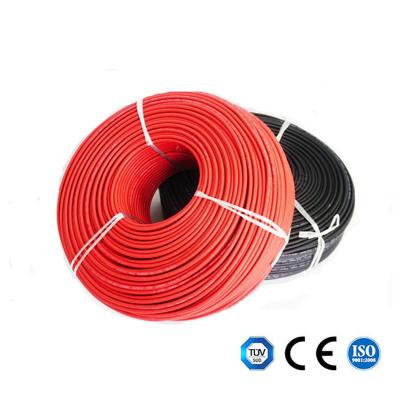 China PV1-F 2.5 mm² Solar PV Cable TUV Approved DC Cable with 120°C XLPE Insulation for Photovoltaic Systems for sale