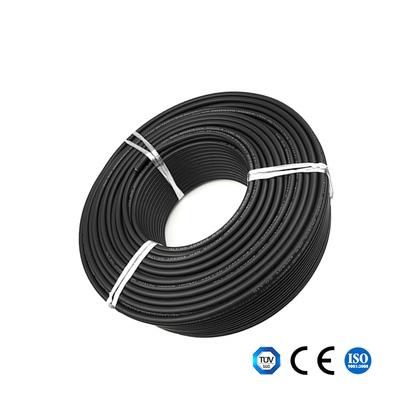 China Copper Tinned DC Solar Cable Single Core 4mm2 TUV Per Meter PV Cable for sale