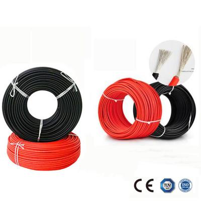 China TUV Certified EN50618 16mm2 PV1-F DC Solar Cable for Photovoltaic Systems - 1.8KV DC Voltage for sale