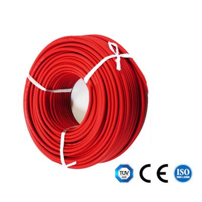 China 6mm DC Solar Cable 1800V High Voltage PV Wire with 70A Current Rating for Solar Panel Systems for sale