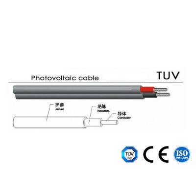 China H1Z2Z2-K 4mm² DC Solar Photovoltaic Cable 900/1800V 100m Roll - TUV CE Certified for sale