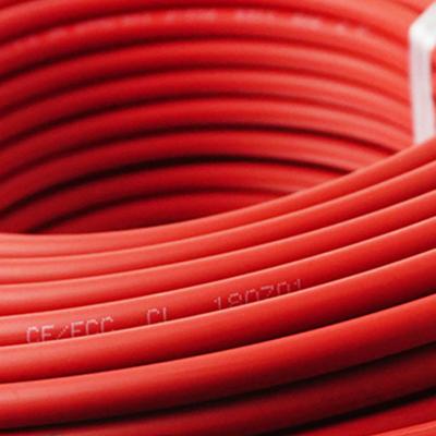 China H1Z2Z2-K 6mm² 1000V AC/DC Solar Cable with Tinned Copper Conductor and Double XLPE Insulation for sale