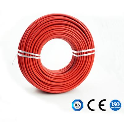 China 4mm Black Single Core TUV Solar Cable 1500V DC 55A XLPE Insulation for Photovoltaic Systems for sale