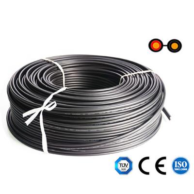 China XLPE Jacket Twin Core Dc Cable For Solar Pv / Tinned Copper 24mm2 Solar Dc Cable for sale