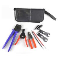 China MC3 MC4 Tyco Solar PV System Wiring Hand Crimping Tool for sale