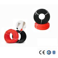 China Double Insulation Solar PV Cable , Cold Resistant 4mm DC Solar Cable TUV Approved for sale