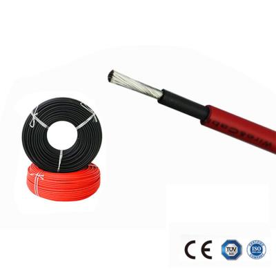 China Non Toxic 2.5 mm Solar Cable Stable Electrical Properties Over Broad Temperature Range for sale