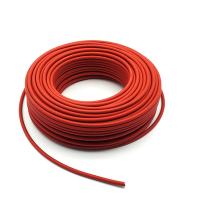 China DC Rated Black Red Solar Panel PV Cable 6mm2 Double Insulated Quality Wire for sale
