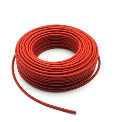 China DC Rated Black Red Solar Panel PV Cable 6mm2 Double Insulated Quality Wire for sale