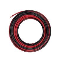 China TUV Certify Black  Tinned Copper PV Wire Solar Extension Cable 10AWG 6mm2 for sale