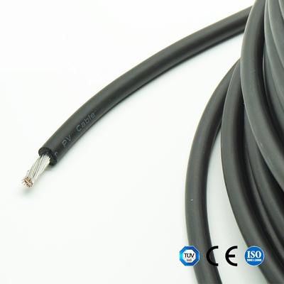 China 4mm2 Solar PV Cable XLPE Insulated Tinned Copper 100m Roll for sale