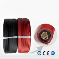 China 6mm2 TUV EN 50618 Solar PV Cable 1500V DC XLPO Insulation for sale