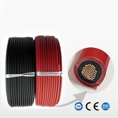 China 6mm2 TUV EN 50618 Solar PV Cable 1500V DC XLPO Insulation for sale