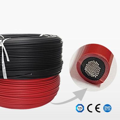 China 6mm2 TUV Solar PV Cable 1500V XLPO EN50618 H1z2z2-K for sale