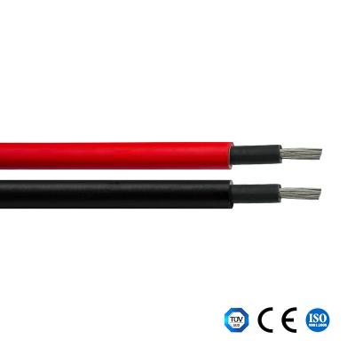 China 1.5mm2 XLPO Solar Cable Tinned Copper 1500V DC TUV Certified for sale