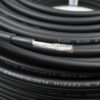 China Moisture UV Corrosion Resistant Solar Panel Cable 4mm2 12AWG for sale