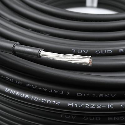 China Moisture UV Corrosion Resistant Solar Panel Cable 4mm2 12AWG for sale