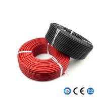 China 100m Per Roll XLPO Tinned Copper DC Solar PV Cable 4mm2 Solar Panel Wire for sale
