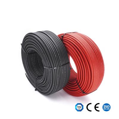 China 6mm2 TUV Electric Solar PV Cable Tinned Copper Xlpo Insulation Jacket for sale