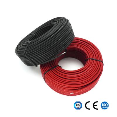 China Xlpo / XLPE Photovoltaic PV Solar Panel Electrical Wire 4mm2 TUV H1z2z2-K PV1-F for sale