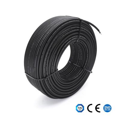 China High Voltage 6mm DC Pv1f Solar Wire Cable 500m 1000m 1000v 1500v for sale