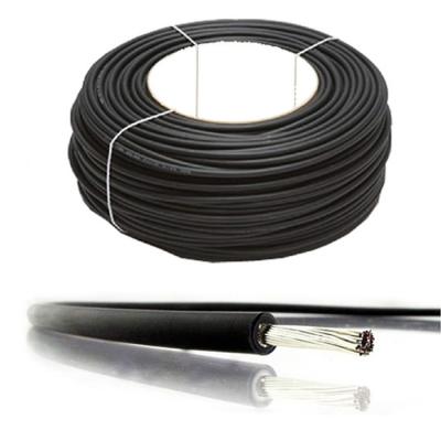 China Electrical Wires 10awg Tinned Copper Pv Cable 4mm2 For Strip Solar Panel for sale
