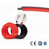 China Low Smoke 2.5mm2 Solar PV Cable , Rohs Standard 1000V DC Cable For Photovoltaic System for sale