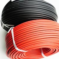 China 0.8mm Thickness Solar Photovoltaic Cable 16mm2 Sunlight Resistant Solar DC Cable for sale