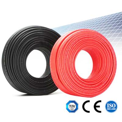 China Double Insulated Solar PV Cable 4mm2 tinned copper Conductor For Solar Panels for sale