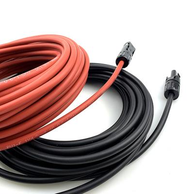 China 4mm² Solar Extension Cable 1500V IP67 Waterproof with TUV Certification -40℃ to +90℃ Temperature Range for sale