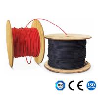 China TUV Certified 6mm² Photovoltaic Solar Cable - 500m Roll, 1.8kV DC Voltage, 70A Current Capacity for sale