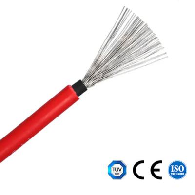 China TUV CE 6mm Single Core Solar Cable XLPO Insulation Pv Wire for sale