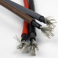 China Dc Oem Color Copper Solar Panel Power DC Cable 1000m H1Z2Z2-K 1x4mm2 for sale
