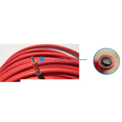 China Tinned Copper Conductor Solar Direct Current Cable 6mm2 90°C Rated Temperature for Renewable Energy Systems for sale