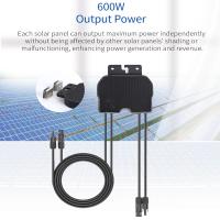 China 16A Solar Panel Optimizer with 1500V Input, 600W Power, RS485/Wi-Fi Communication and IP68 Protection for sale