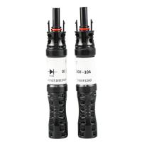 China 1500V 15A Torch Diode Connector Male Female IP67 UL94-V0 for Solar Panel Applications for sale