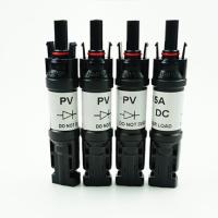 China 15A IP67 Solar Diode Connector with DC1000V Rating, UV Resistant for 2.5-6mm PV Cable for sale
