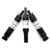 China IP67 Solar Diode Connector 1000V DC Torch Type with 8-15A Rating for PV Systems for sale