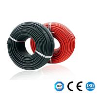 China 10mm² Solar Cable 1000V AC 1.5KV DC with XLPE Insulation and 7.4mm OD - TUV EN50618 Certified for sale