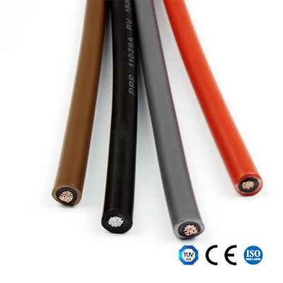 China 12 AWG 4mm² Single Core Solar Cable 250m Roll XLPE Insulation for sale