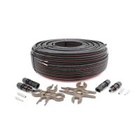 China Twin Core Solar Cable 2x4mm2 1800V DC UV Resistant 25 Years for sale