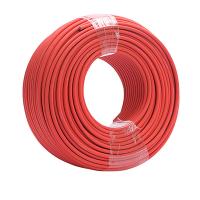 China 50A 6mm² DC Solar Cable H1Z2Z2-K TUV EN50618:2014 for sale
