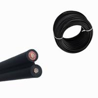China 6mm² Twin Core Solar Cable 0.6/1KV AC 1800V DC with Tinned Copper Conductor and TUV Certification for sale