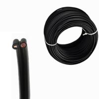 China TUV Certified 10mm Twin Core Solar Cable 2x10mm² 0.6/1KV AC with 98A Current Rating and 25+ Year Lifespan for sale